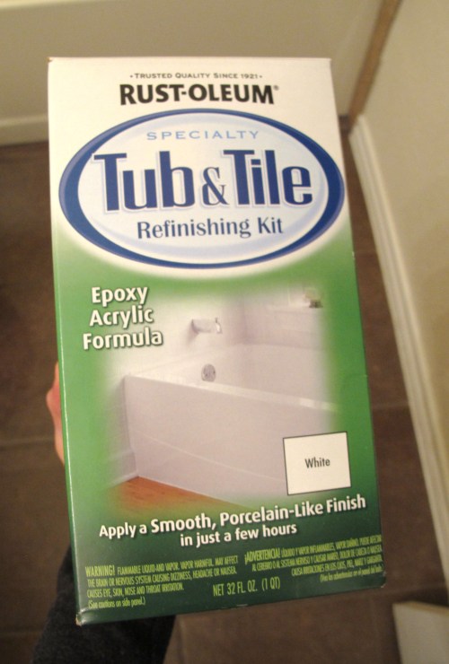 So, I painted tile this weekend… | Operation Home